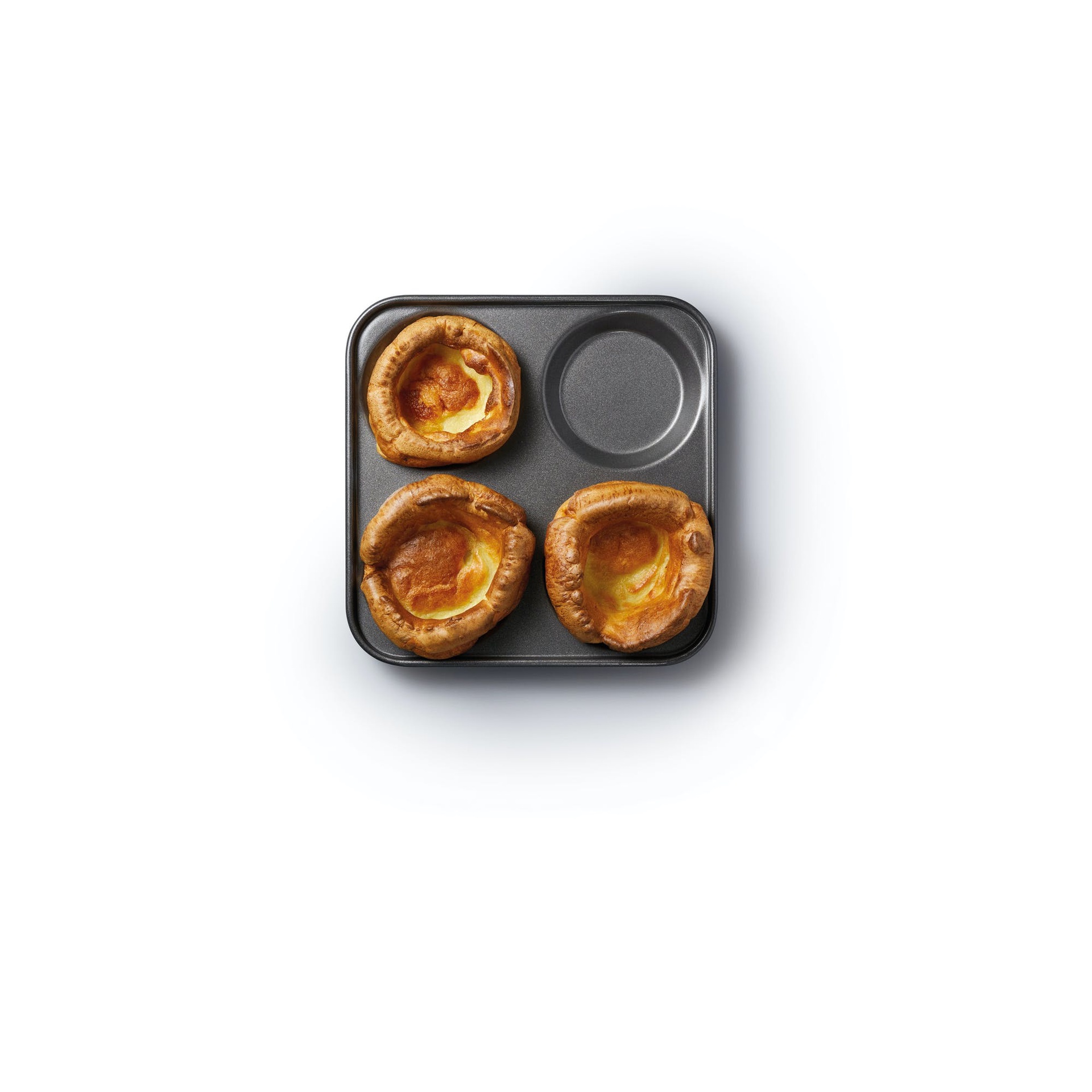 YORKSHIRE PUDDING TRAY 4 HOLE NON STICK - Woodbridge Kitchen Company