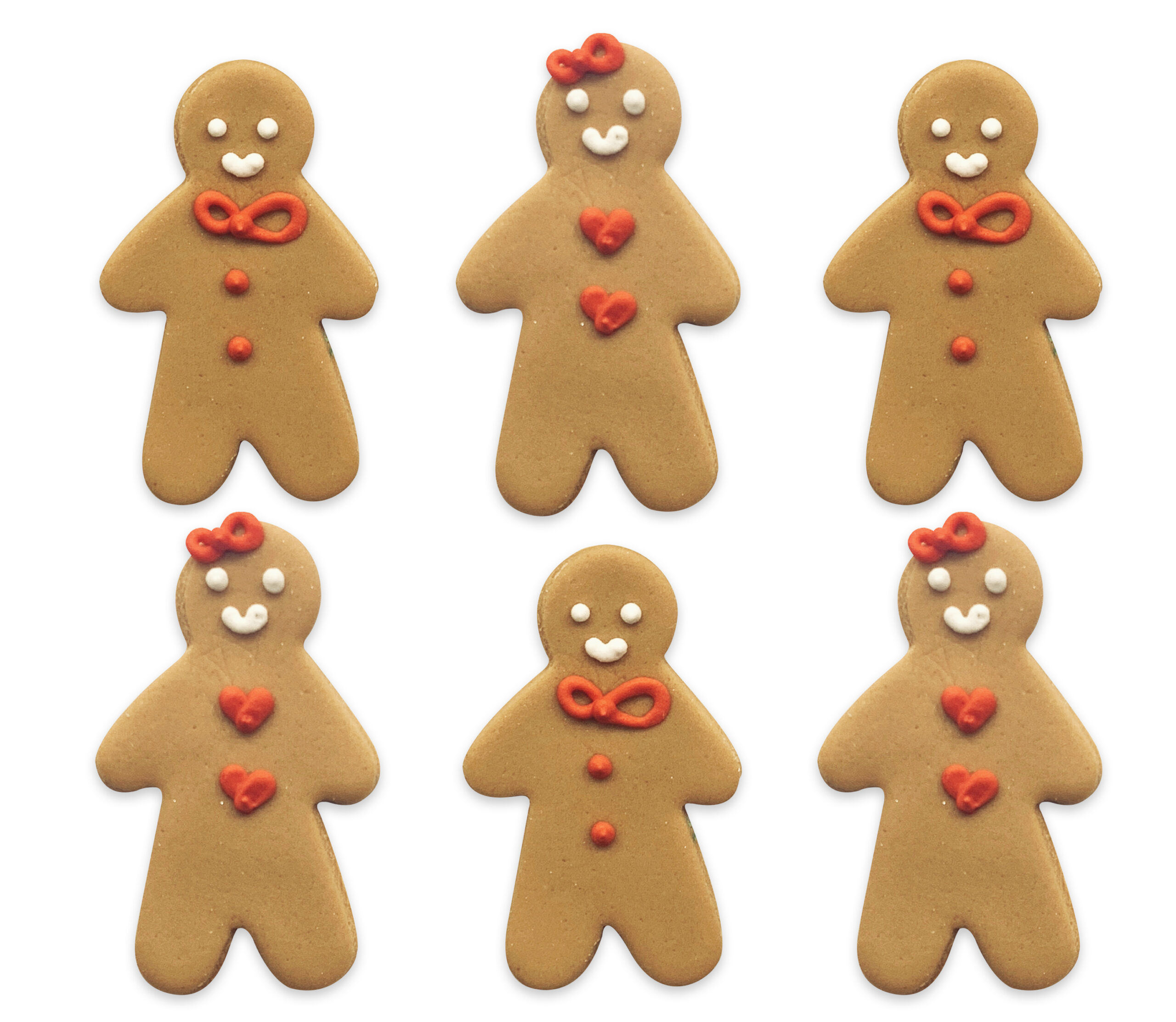 SUGAR DECORATIONS - GINGERBREAD FIGURES - PACK OF 6 - Woodbridge ...