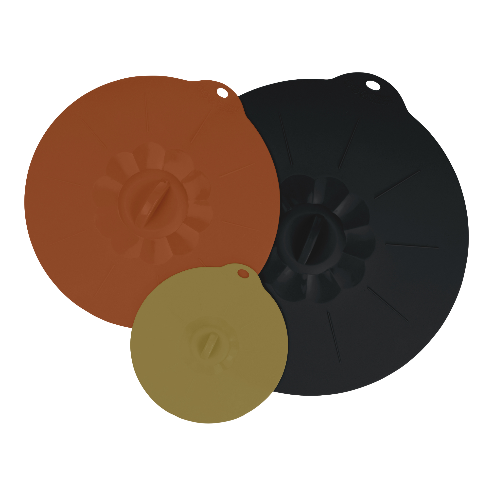 &AGAIN SET OF 3 SILICONE BOWL LIDS - Woodbridge Kitchen Company