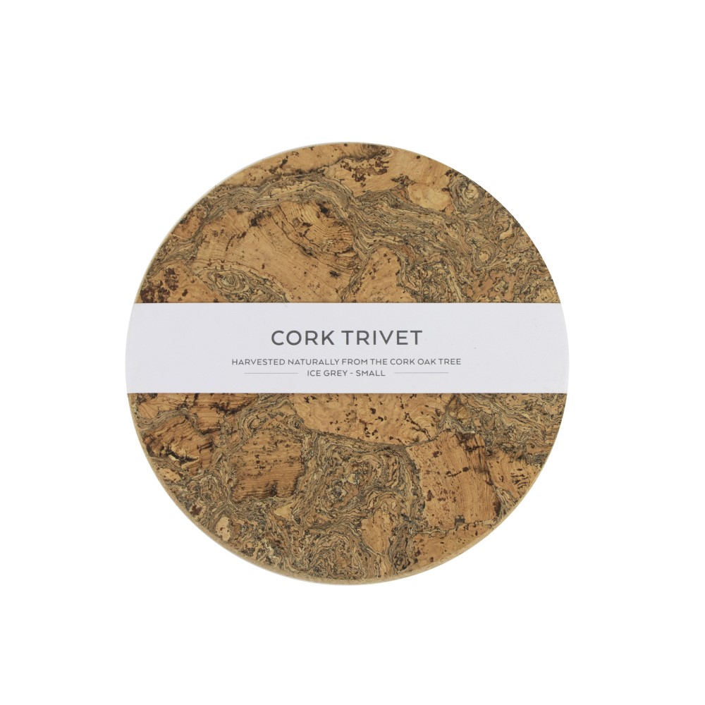 NATURAL CORK ROUND TRIVET - SMALL