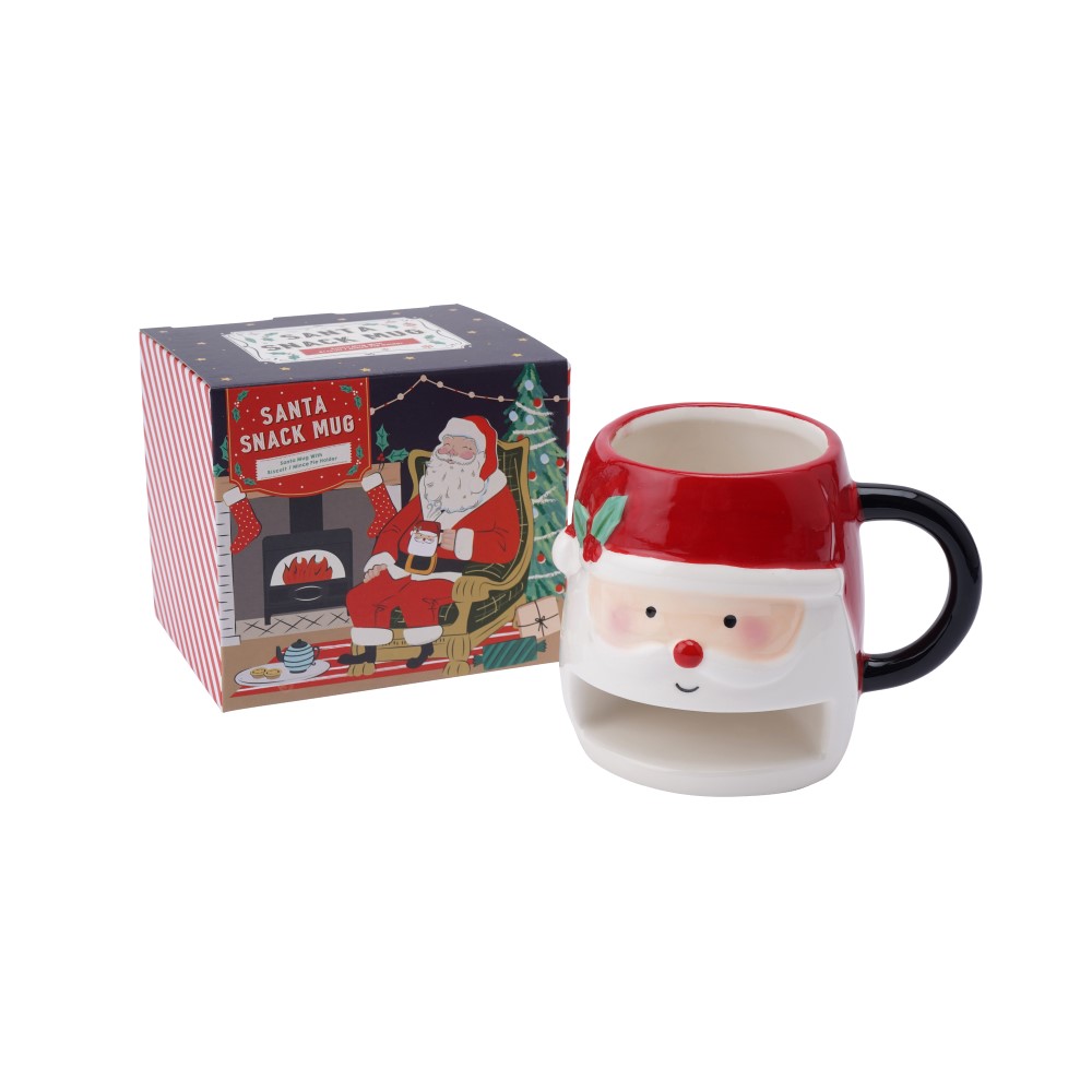 SANTA SNACK MUG