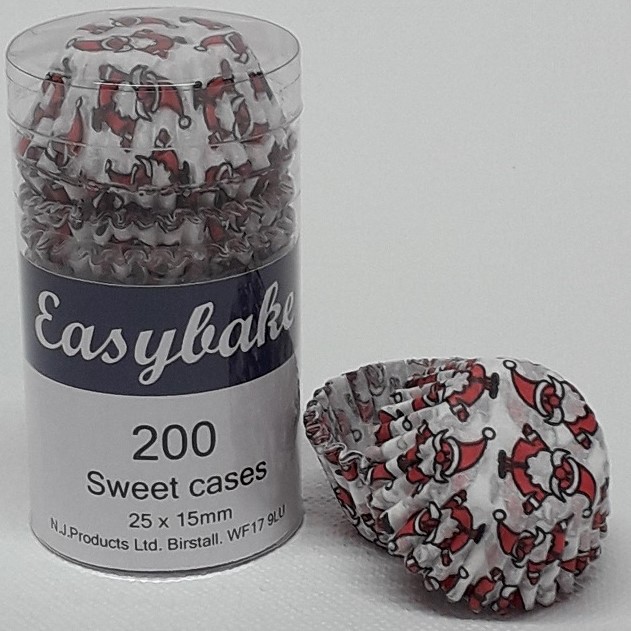 SANTA SWEET CASES - PACK OF 200