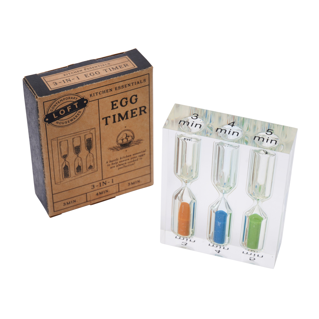 BOILED EGG SAND TIMER - Woodbridge Kitchen Company