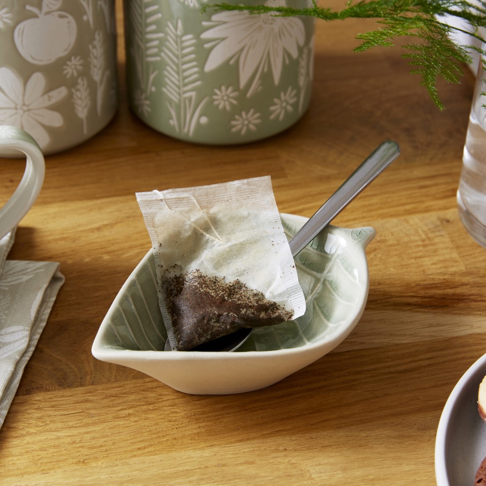 HOMESTEAD LEAF TEA BAG TIDY - Woodbridge Kitchen Company