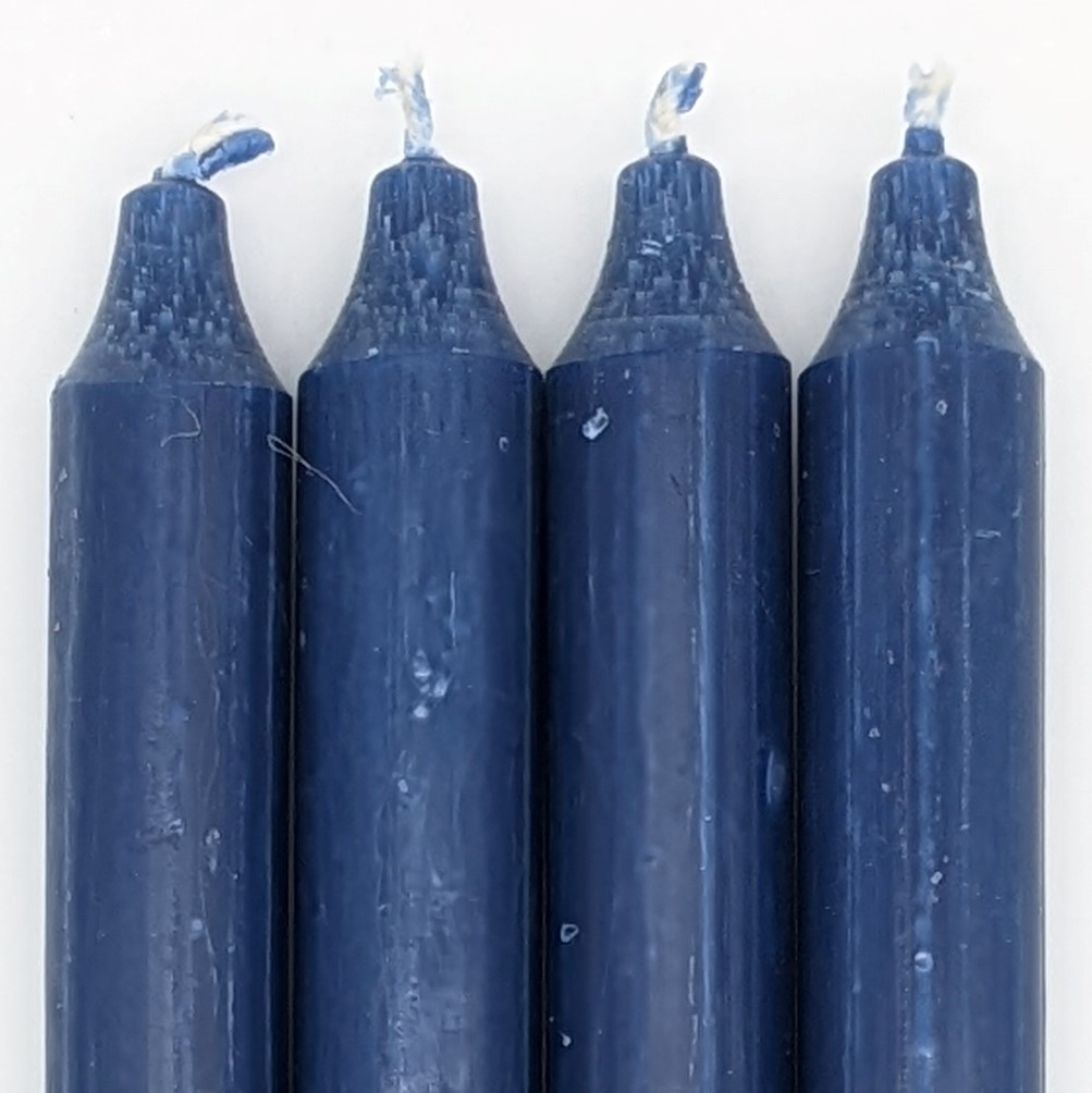 CIDEX NON-DRIP 29CM CANDLE - NAVY BLUE