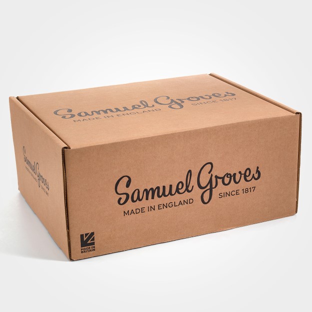 SAMUEL GROVES TRI PLY STAINLESS STEEL 16CM SAUCEPAN WITH LID - SATIN FINISH