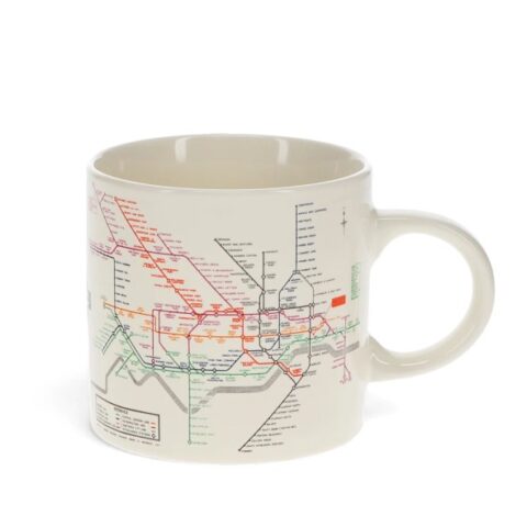 LONDON UNDERGROUND TUBE MAP MUG