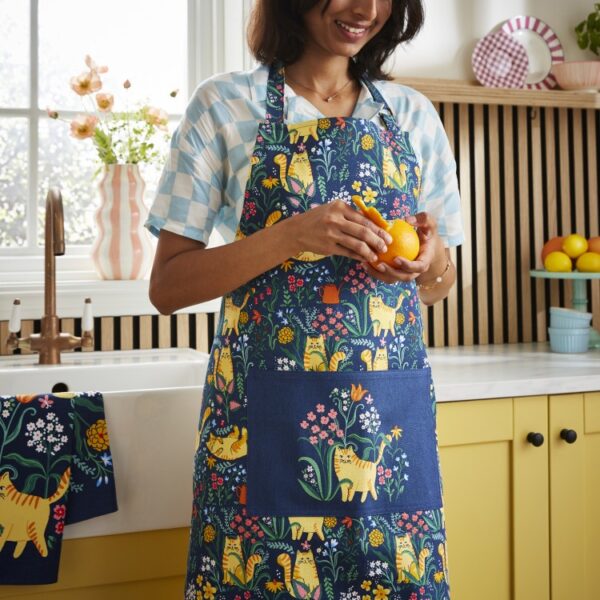 MARMALADE MEADOW COTTON APRON